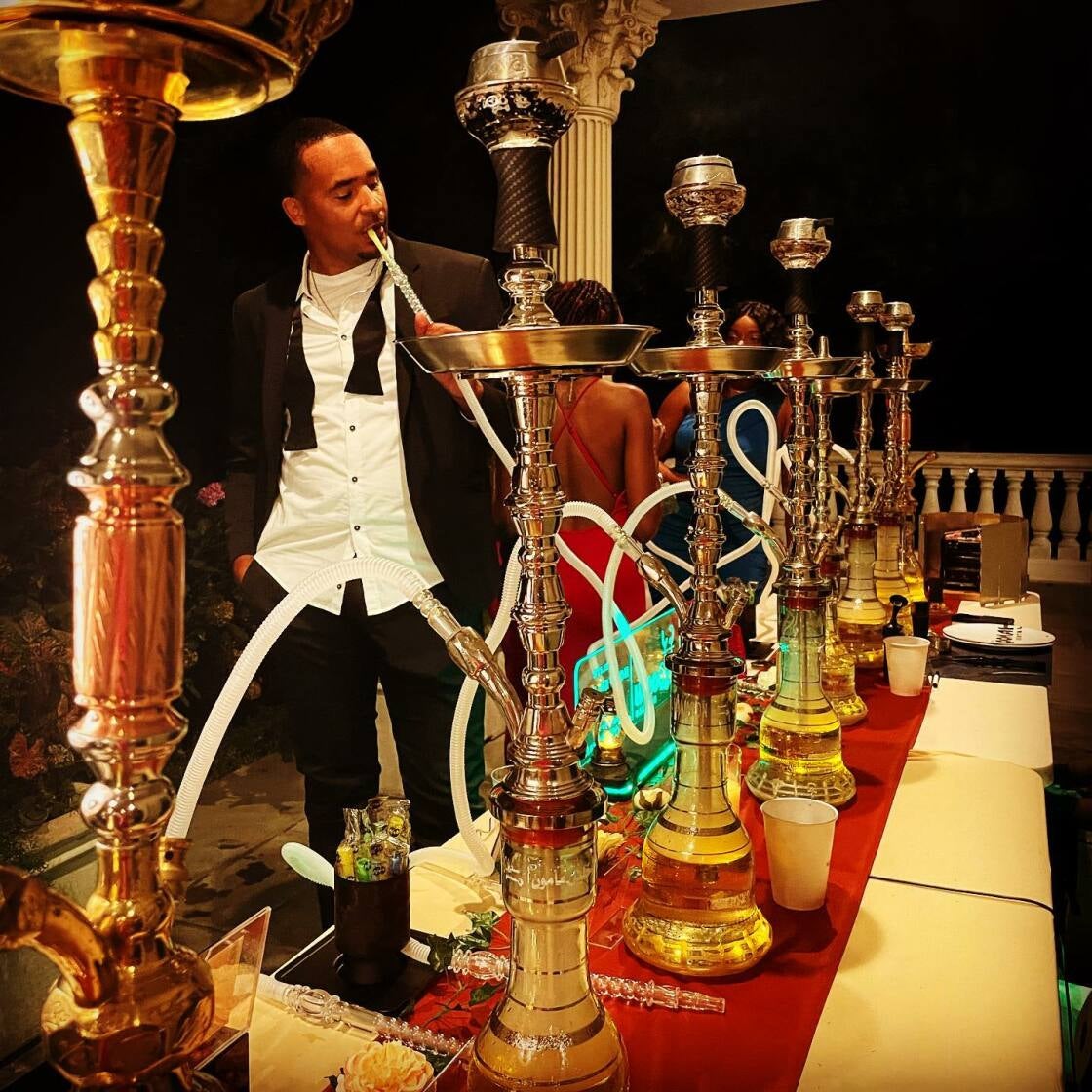 Hookah Catering Party Rental Packages | CJ Hookah Rentals