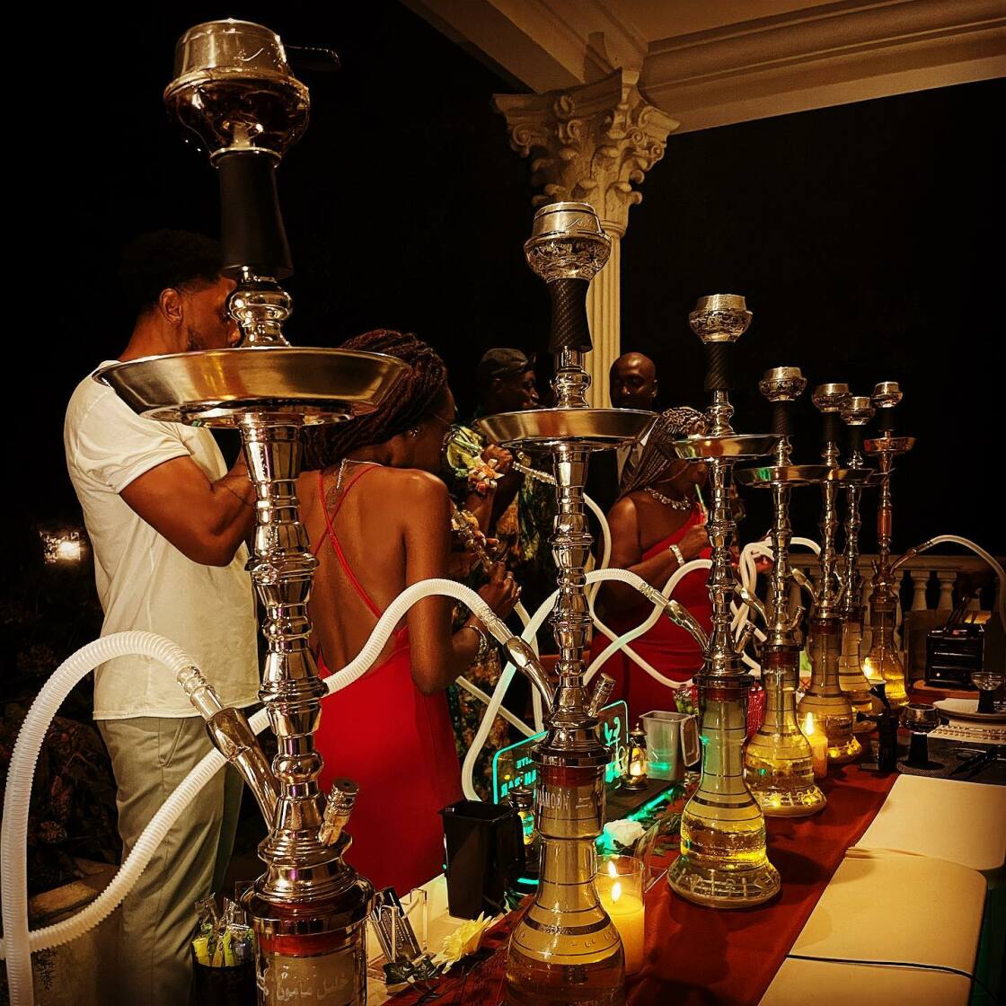 Hookah Catering Party Rental Packages | CJ Hookah Rentals